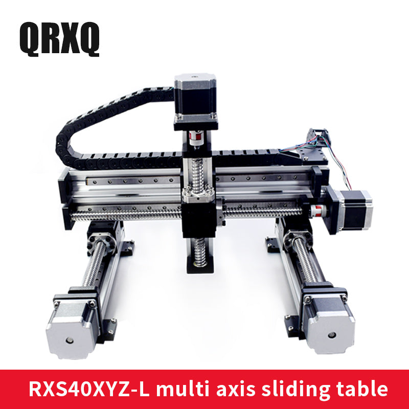 RXS40XYZ-L CNC linear module guide rail ball screw guide sliding motio – QRXQ 联动瑞芯