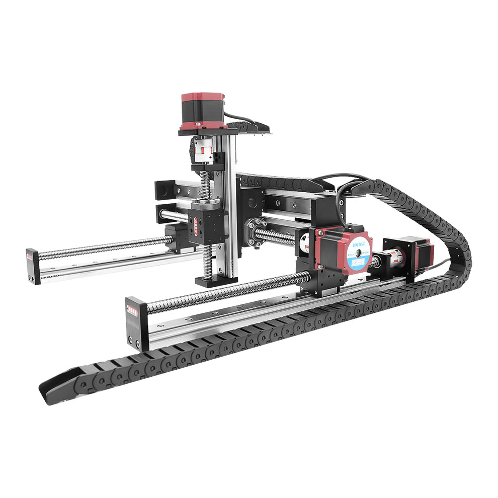 RXS40XYZ-L CNC linear module guide rail ball screw guide sliding motio – QRXQ 联动瑞芯